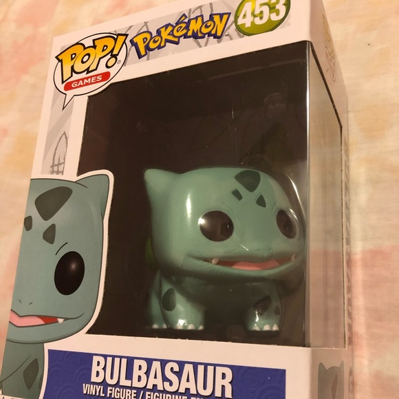 Funko | Toys | Funko Pop Games Pokmon Bulbasaur Vinyl Figure 453 | Poshmark